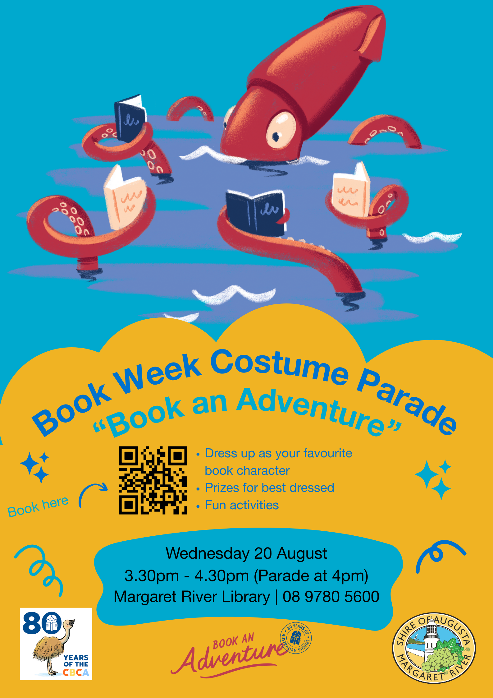 Book Week Costume Parade: Book an Adventure at the Library | Shire of ...